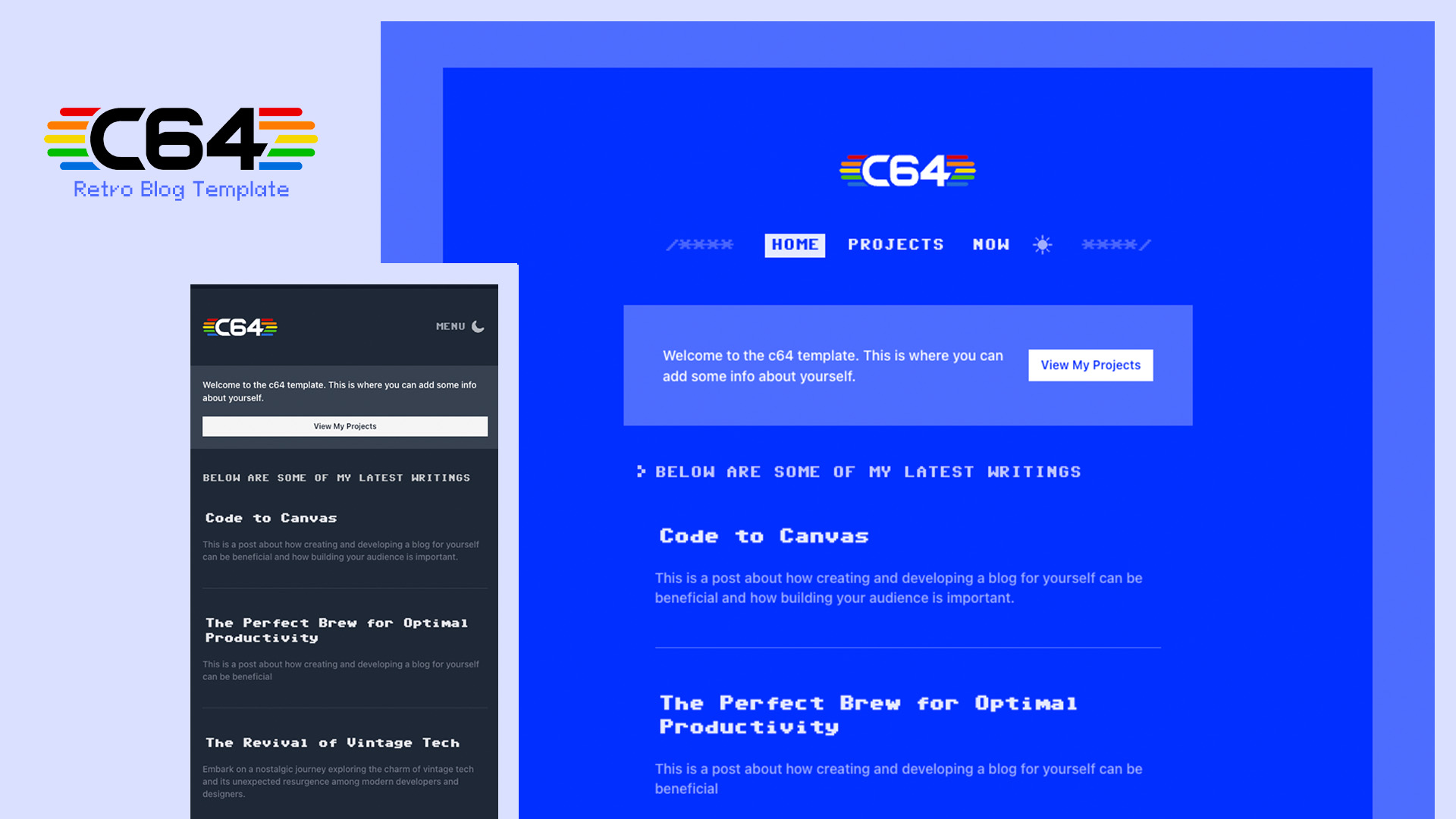 C64 · Homepage